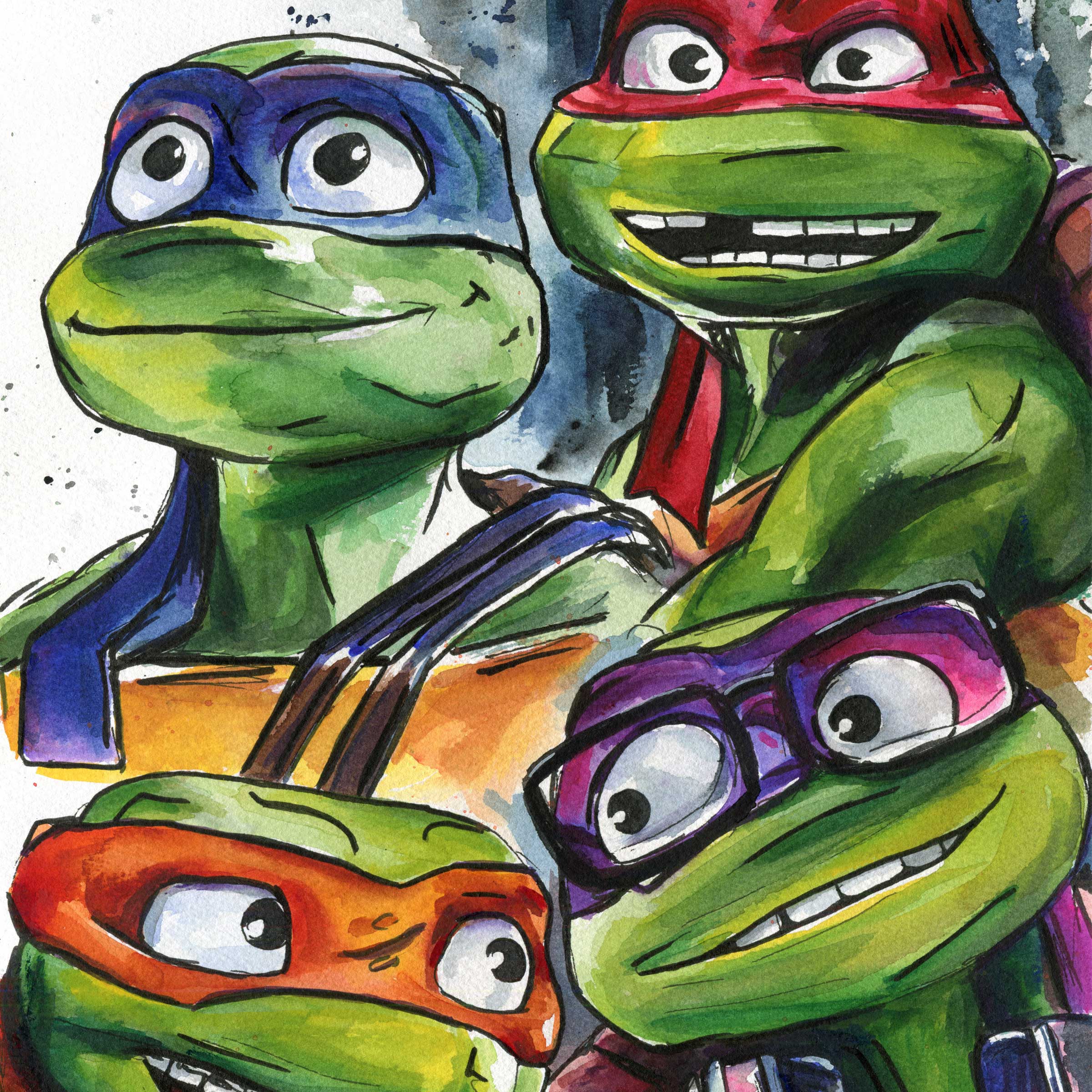 Nate Michaels Art - TMNT Mutants | Nate Michaels Art