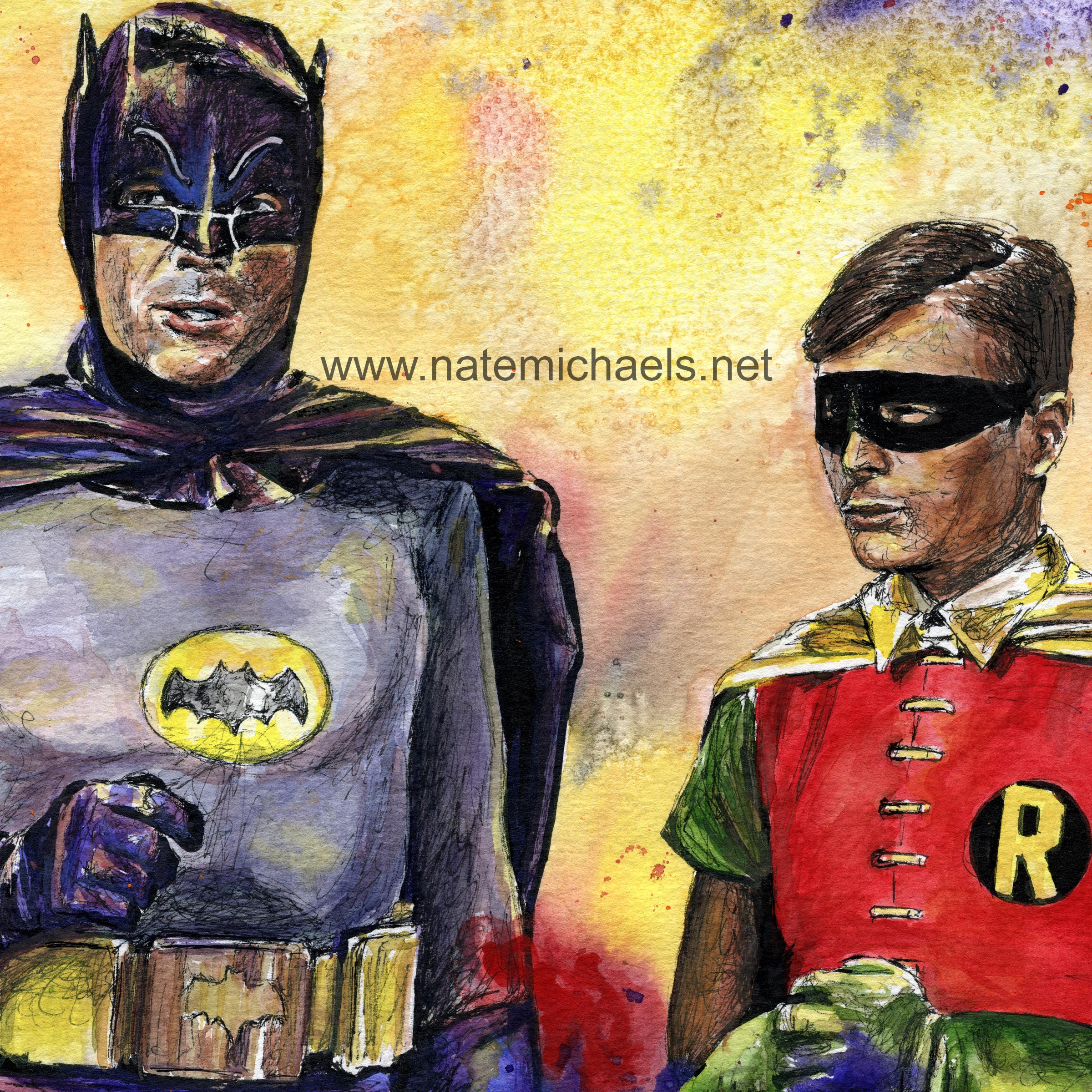 Nate Michaels Art - Batman and Robin | Nate Michaels Art